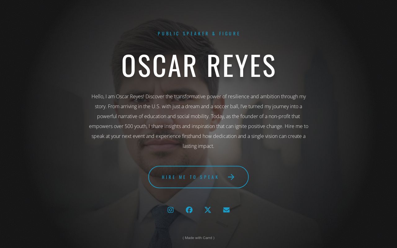 Oscar Reyes | Elevate Your Game